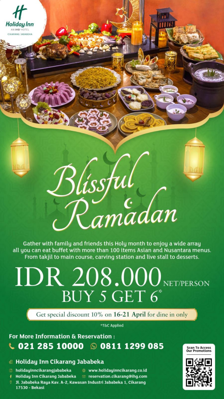 Ini Dia Rekomendasi Paket Bukber di Hotel Kawasan Industri Cikarang